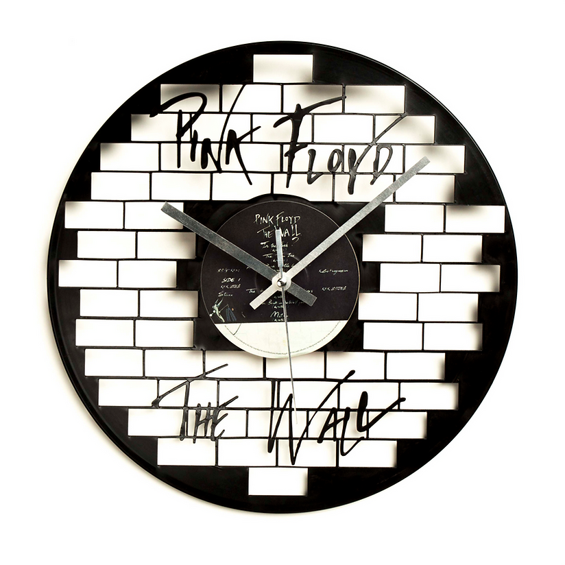 Pink Floyd "The Wall" Cut Vinyl Clock - Retro Progression